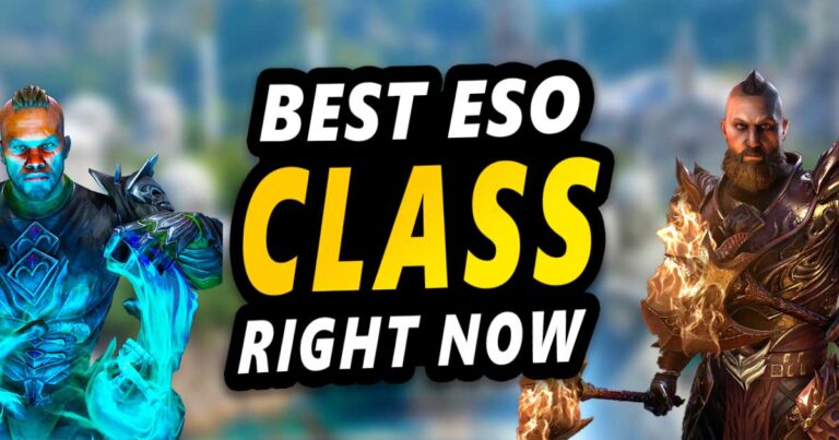 ESO BEST CLASS AND TIER LIST 2023 - ESO | Just Loot It by Lucky Ghost